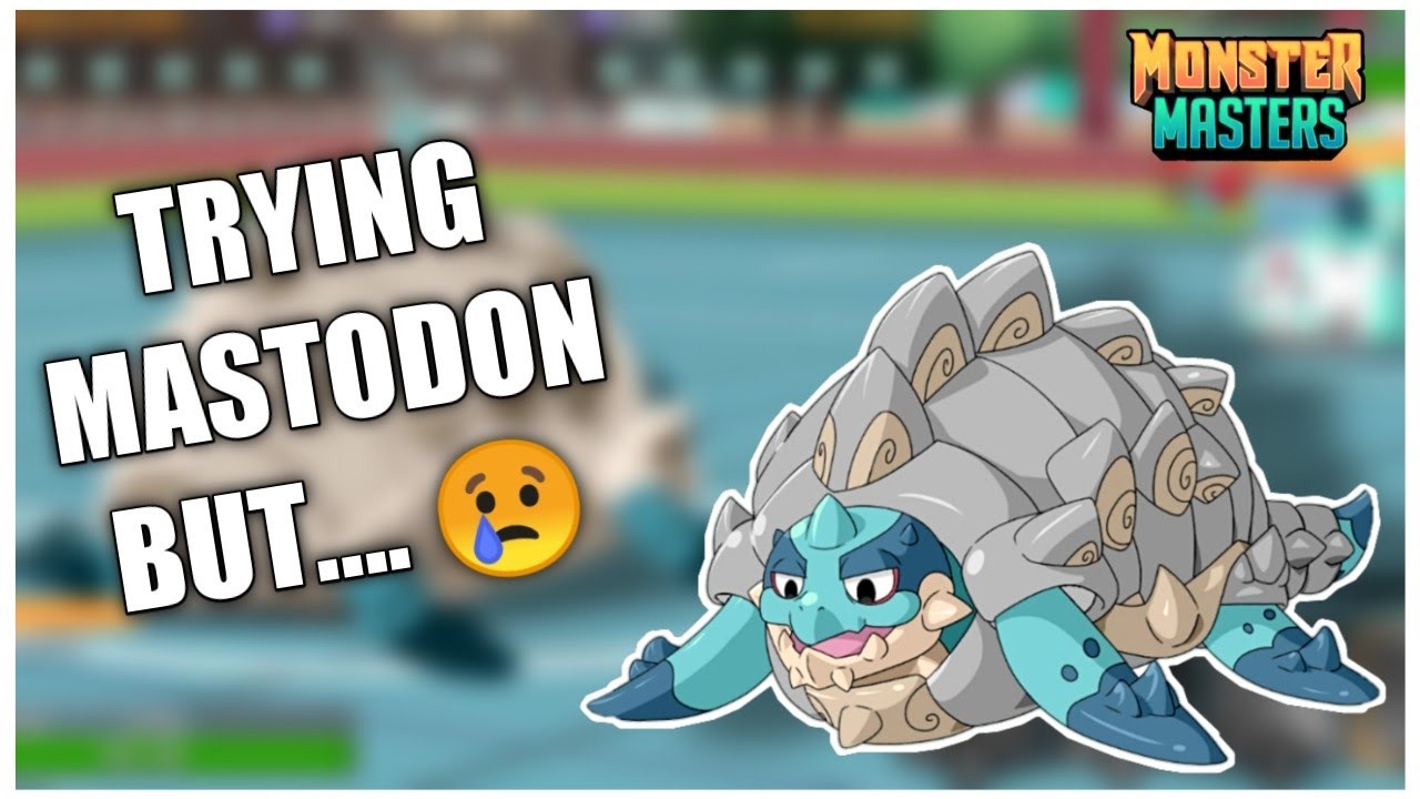 The Opponent didn't give me a sec to use Mastodon | Monster masters ...