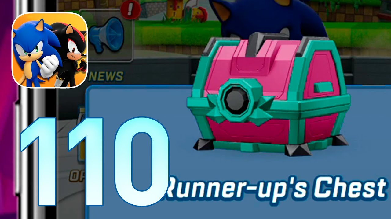 Sonic Forces: Gameplay Walkthrough Part 110 - Runner-up’s Chest! (iOS ...