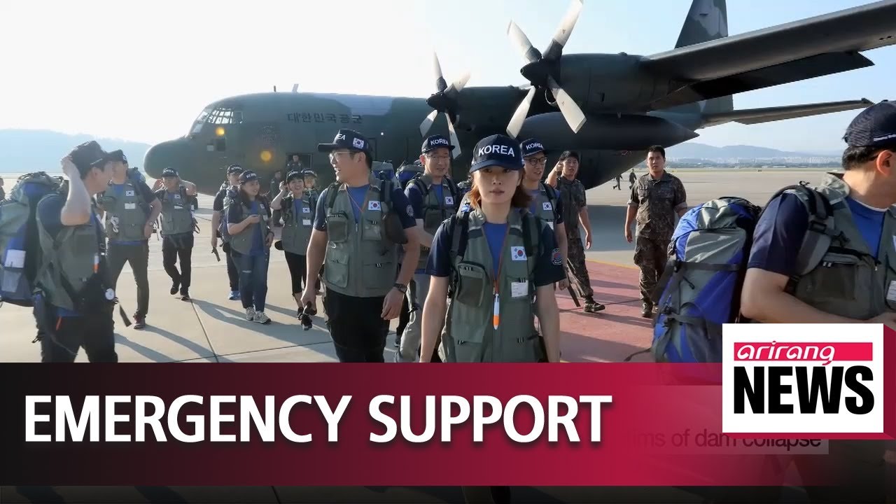 S. Korean medical team arrives in Laos for medical assistance - YouTube