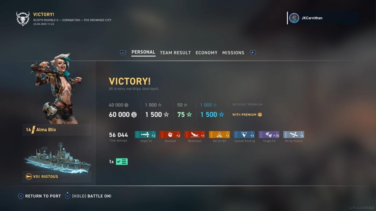 World of Warships: Legends-Rust & Rumble II - YouTube