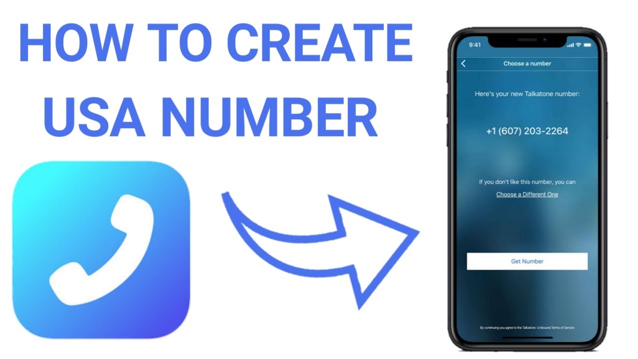 HOW TO CREATE USA NUMBER - YouTube