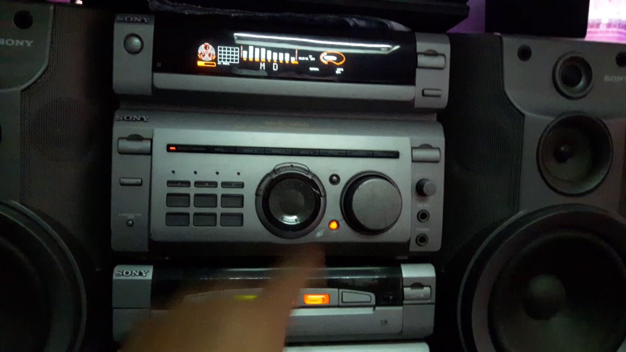 SONY MHC-W55 - YouTube