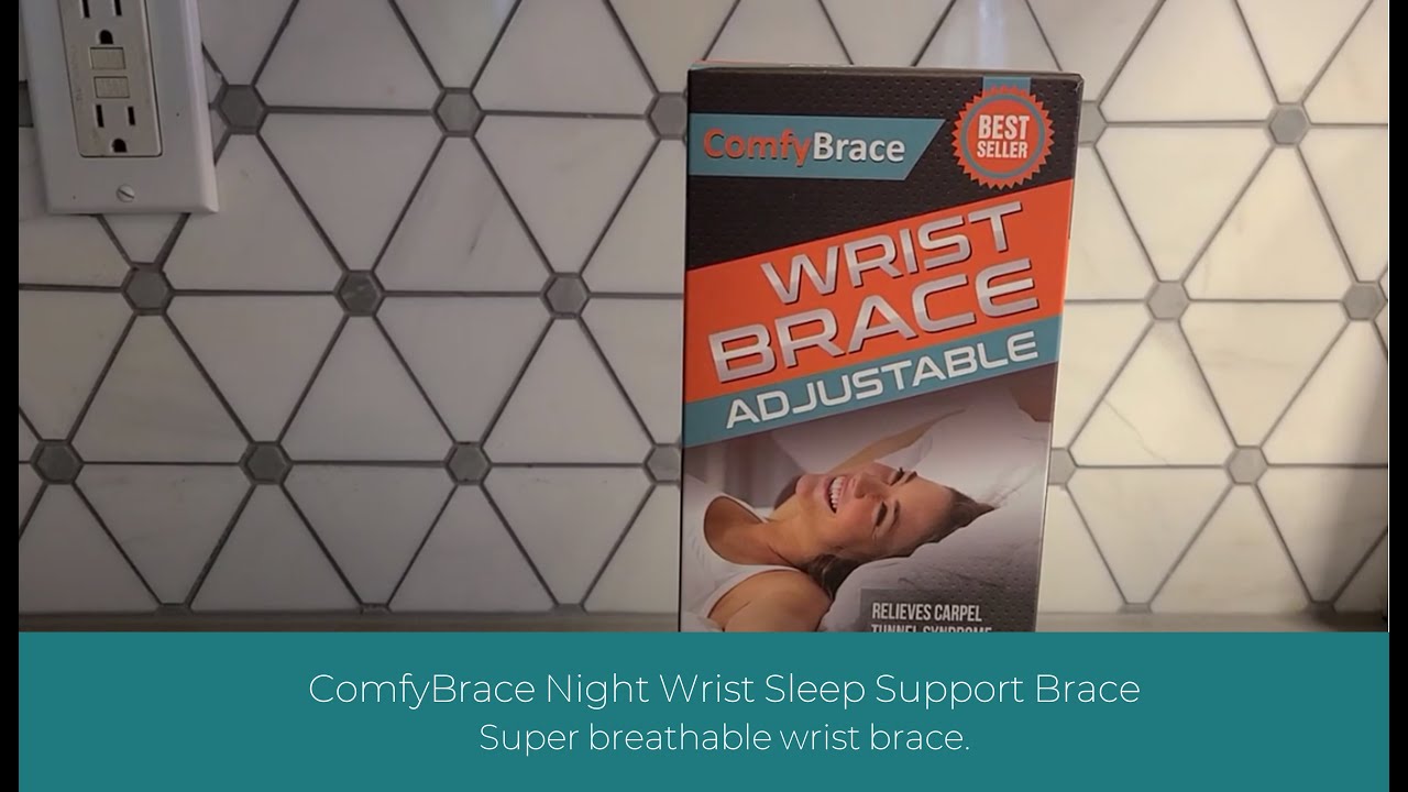 In Hand Review of ComfyBrace Night Wrist Sleep Support Brace - YouTube