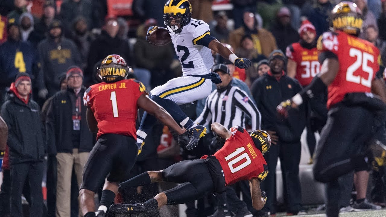 Michigan vs. Maryland Highlights - YouTube