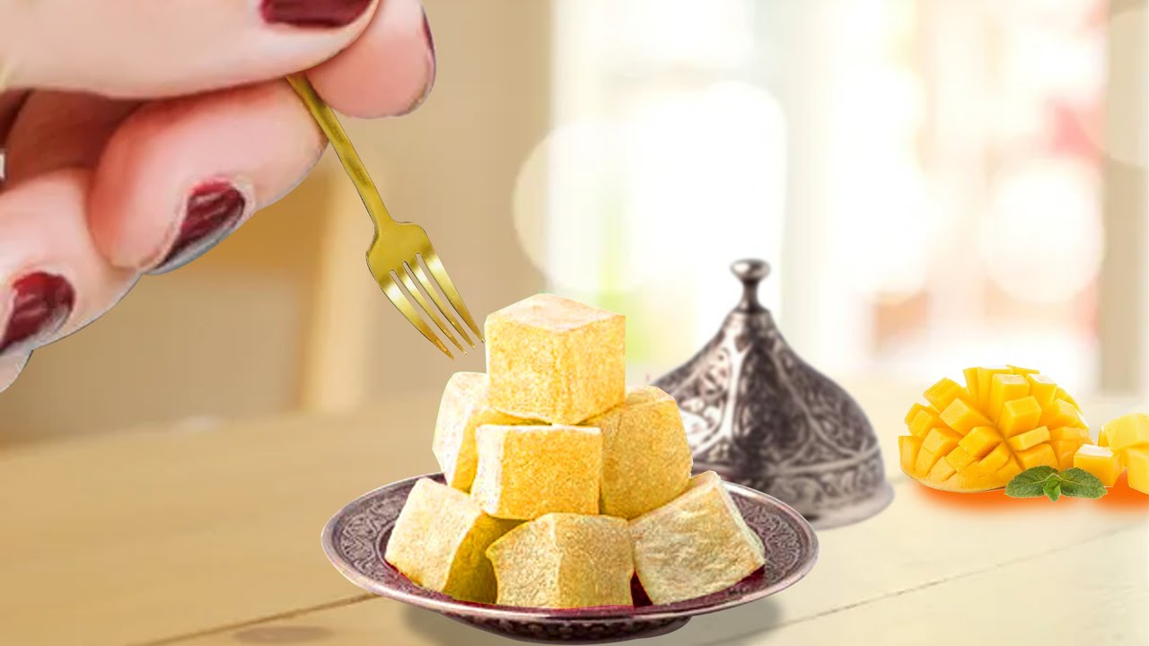 Mango Miniature Turkish delight | Authentic Turkish delight recipe ...