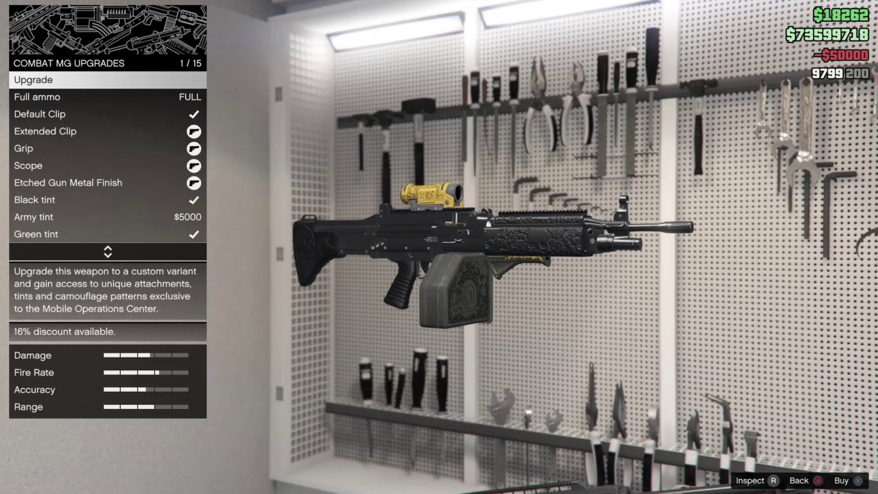 All new weapon mods in gta5 online gun running - YouTube