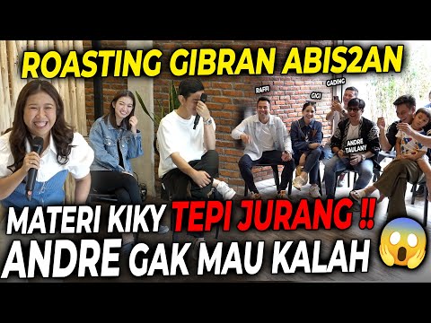 KIKI SAPUTRI NGIDAM ROASTING GIBRAN, LANGSUNG KITA KASIH PANGGUNG. ANDRE TAULANY GAK MAU KALAH