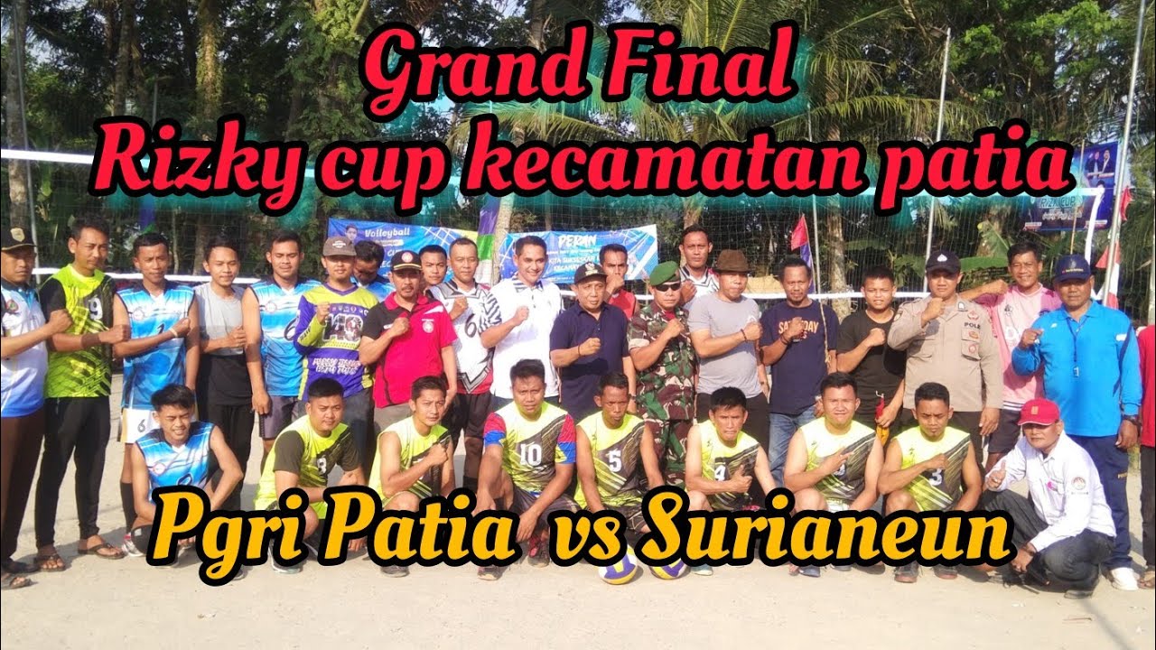GRAND FINAL, PGRI PATIA VS SURIANEUN | RIZKY CUP 2023, KECAMATAN PATIA ...