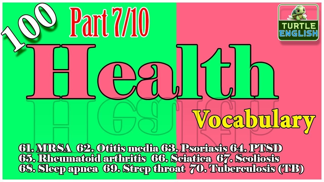 "Learn English: medical vocabulary 100: Understanding Common Disease ...