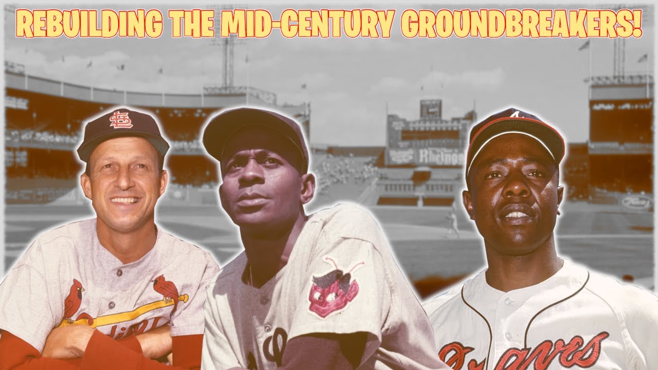 REBUILDING THE MID-CENTURY GROUNDBREAKERS! (MLB The Show 24 Franchise ...