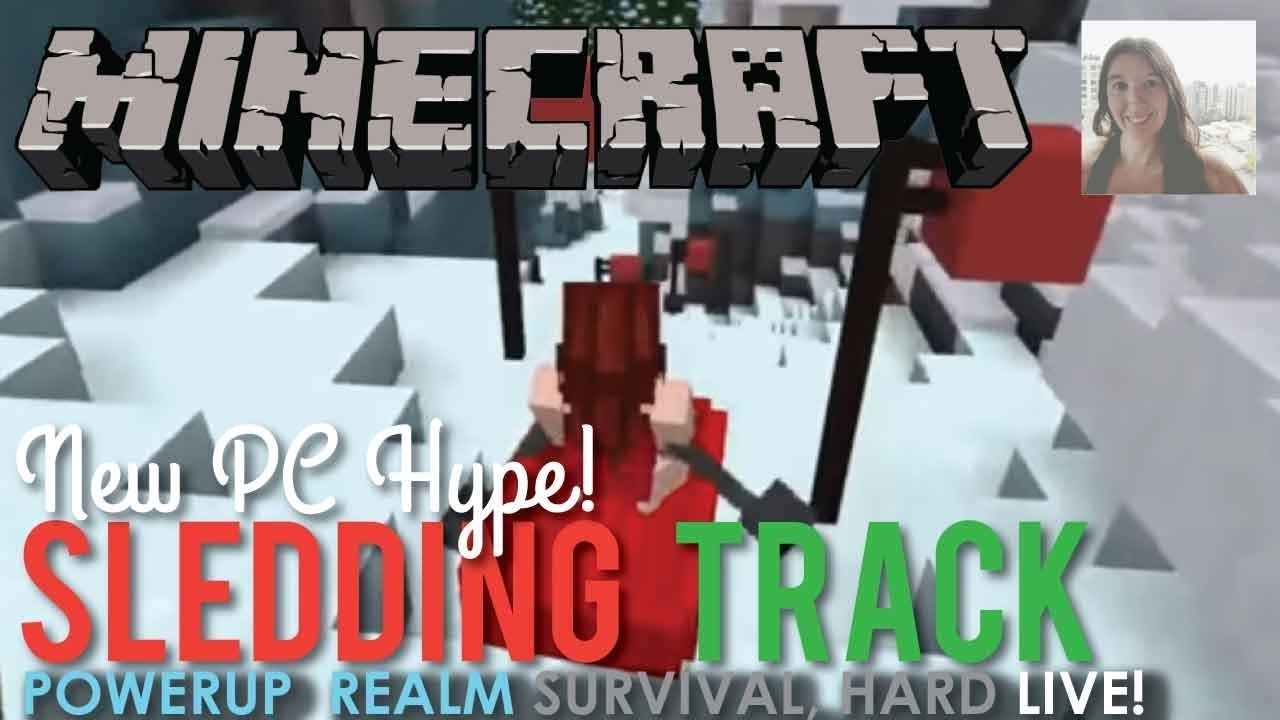 NEW PC HYPE plus Downhill Sledding in Minecraft - LIVE! - YouTube