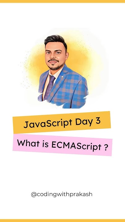Learn Javascript in Hindi | #3 What is ECMAScript ? - YouTube
