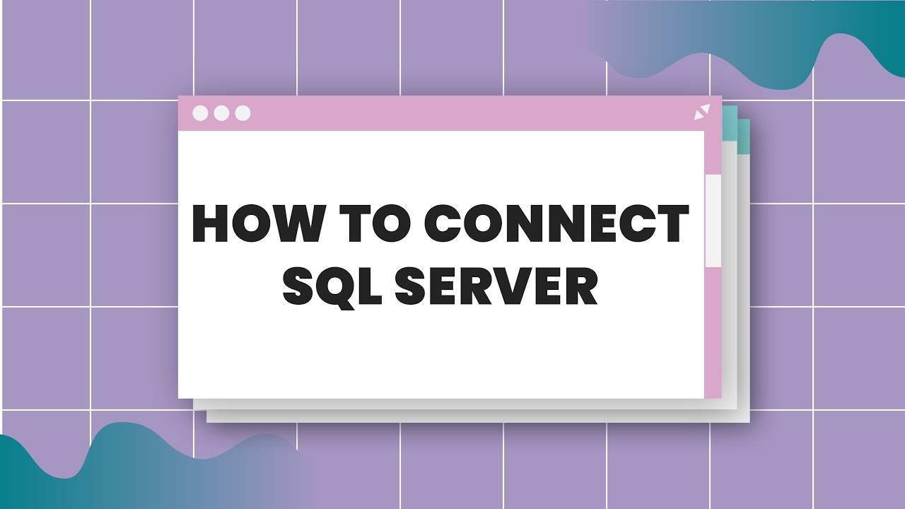 Mengatasi Error Saat Connect SQL Server - YouTube