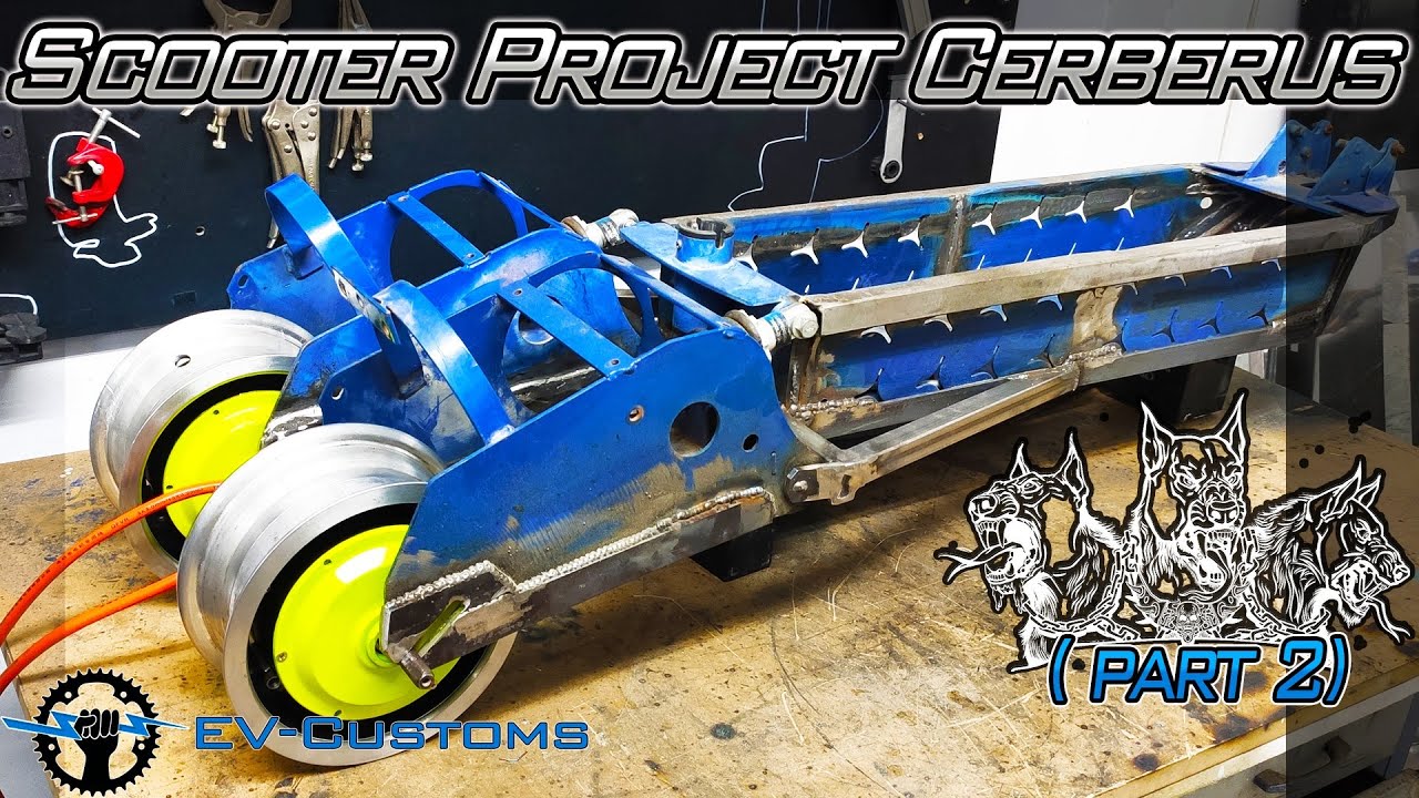 Project "CERBERUS" Monster Scooter (Part 2) - YouTube