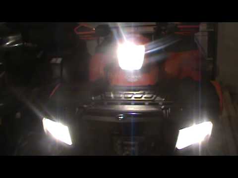 Polaris Sportsman 3 Headlight Mod