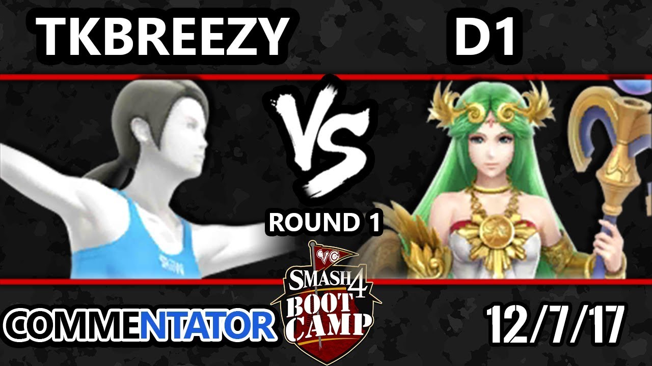 S4BC Smash 4 - VGBC | TKBreezy (WFT) vs D1 (Palutena) - Commentator's ...