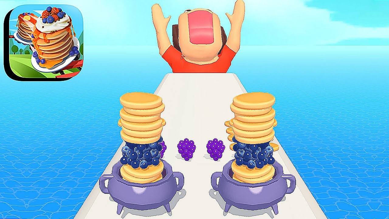 Pancake Run - All Levels Gameplay Android,ios (Levels 456-459) - YouTube