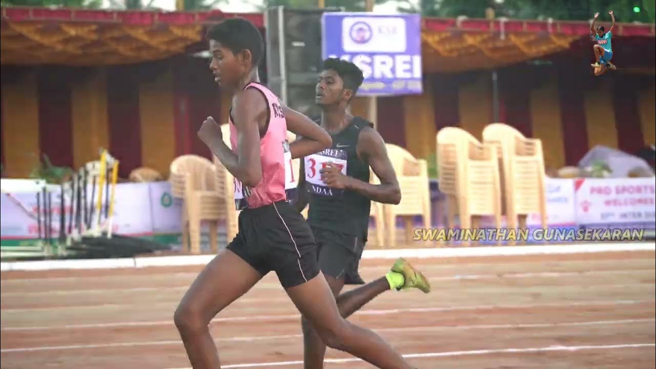 3000m boys U18 final || 37th Tamil Nadu Inter District Junior Athletics Championships 2023 ...