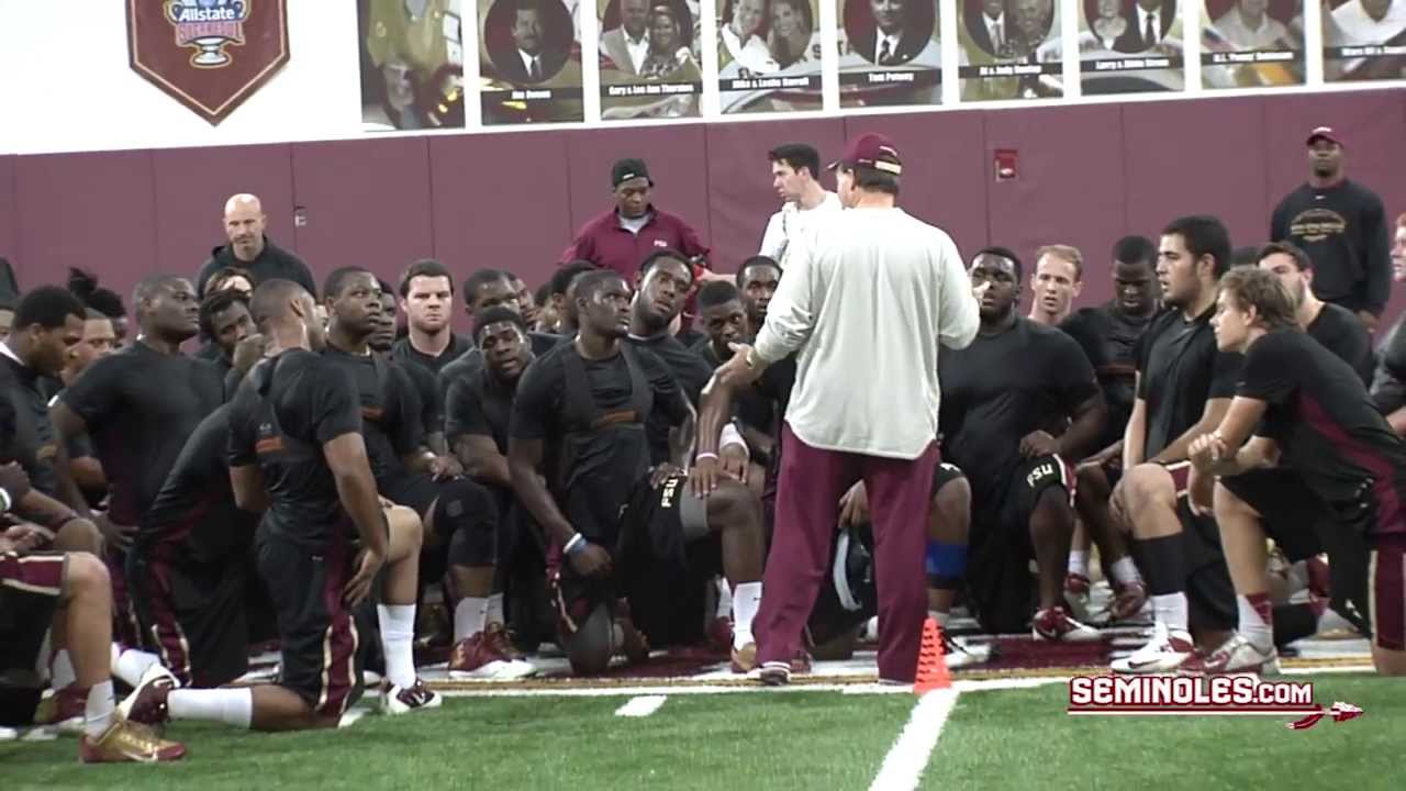 FSU Football: 4th Quarter Drills - YouTube