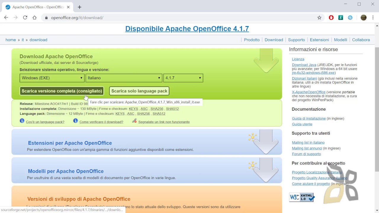 Video Guida - OpenOffice, Installare ed Utilizzare Gratis Programmi ...