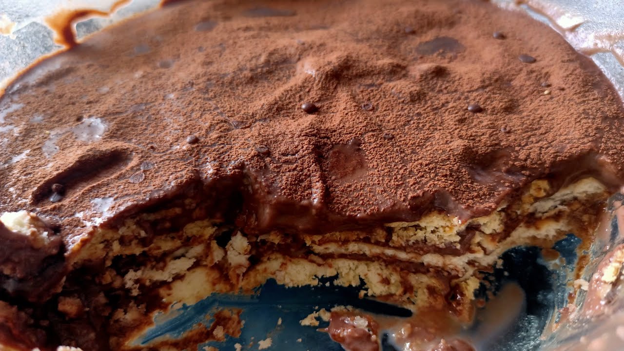 pudding/ Biscuit chocolate pudding cake/ चॉकलेट केक बिना अवन/ Chanda's ...