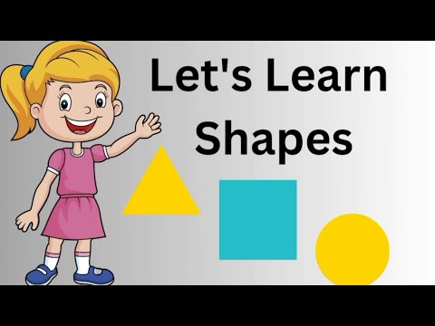 Shapes | Let's Learn Shapes | English for kids | Vocabulary words ...