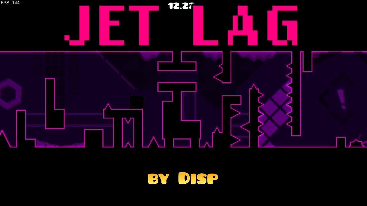 The First Platformer Demon? | Jet Lag by Disp (Geometry Dash 2.2) - YouTube