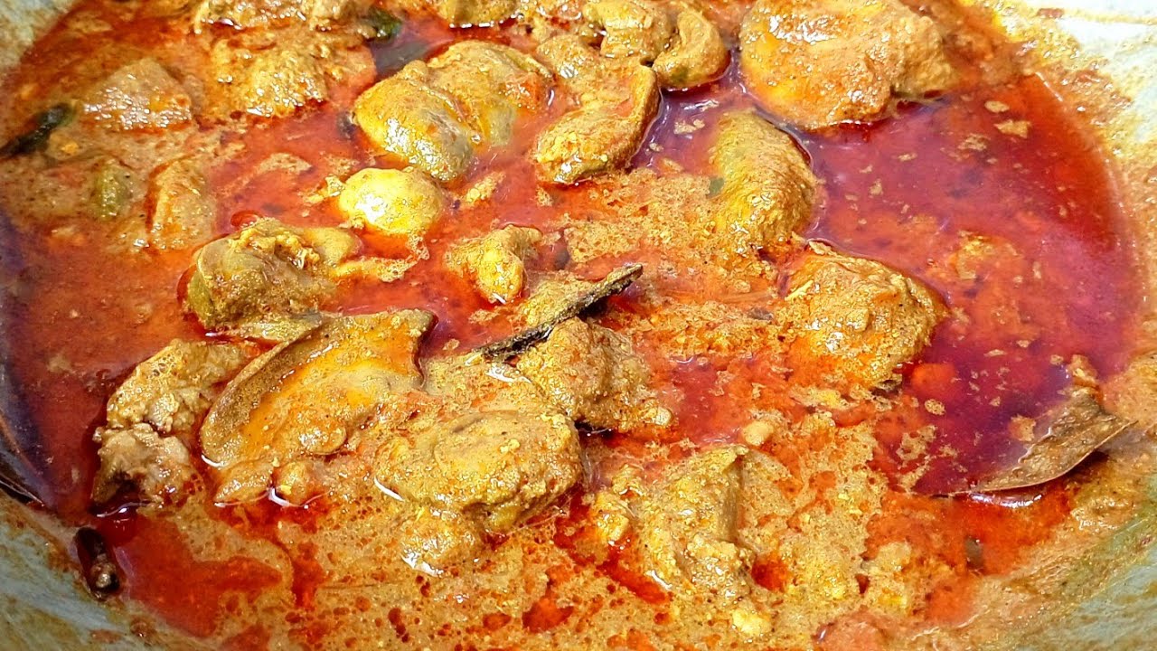 Chicken liver curry / gizzard curry recipe || - YouTube