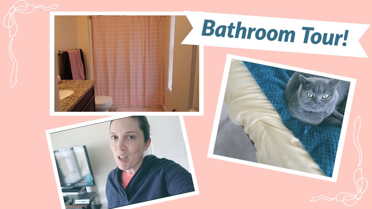 Apartment Bathroom Tour! VLOG - YouTube