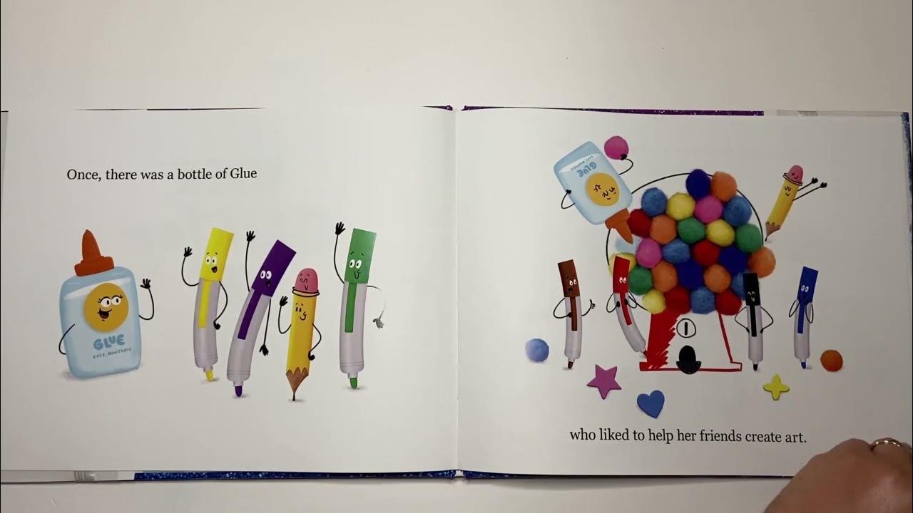 Read Aloud Books for Kids - "When Glitter Met Glue!" by Karen ...