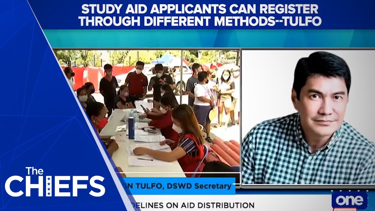 DSWD chief says educational aid applicants may register online, through ...