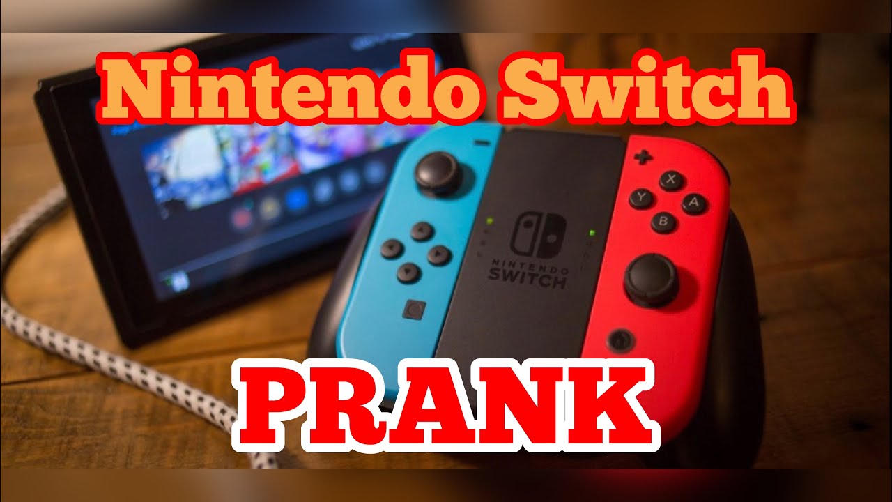 NINTENDO SWITCH PRANK GOES WRONG ⁉️ - YouTube