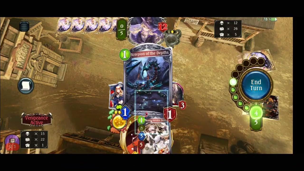 (GM0 5K Unlimited) Handless Blood vs Evolve Rune [Shadowverse/Eightfold Abyss: Azvaldt] - YouTube
