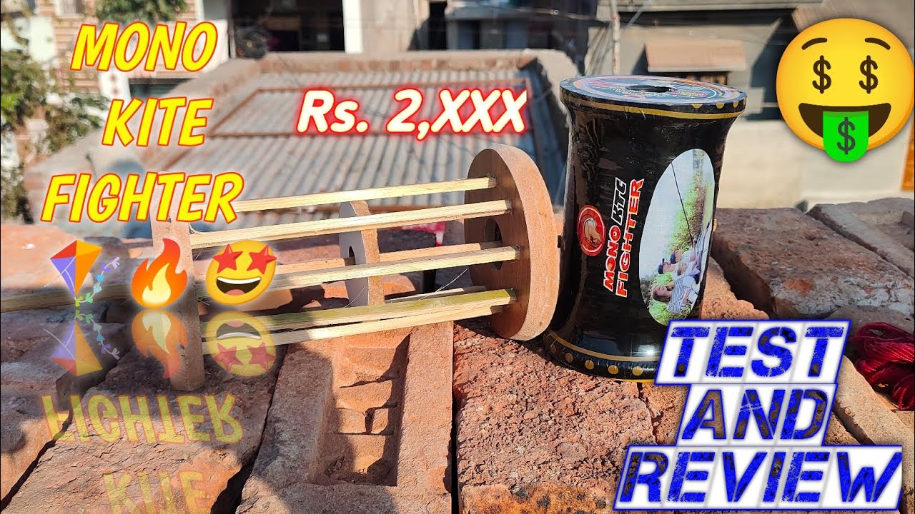 //MONO KITE FIGHTER // ORIGINALb// MANJA REVIEW // 🪁🔥🤑 // #kite # ...