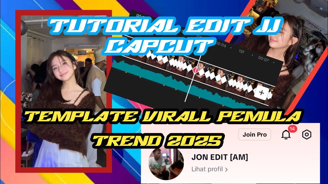 Template viral tutorial jj 2025 paling trendd - YouTube