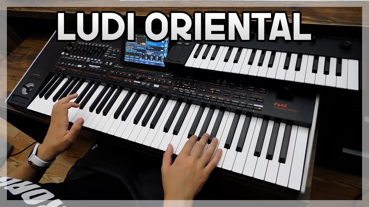 LUDI ORIENTAL // MARKO MX - Harmonika I Sax Improvizacija - Kontrol M32 ...