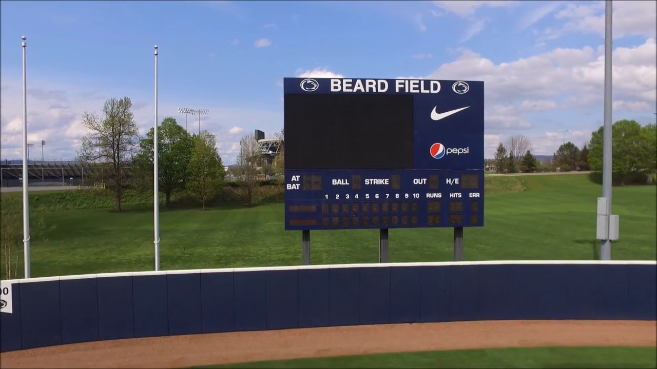 Penn State - Beard Field, Beaver Stadium, & other aerial shots - YouTube