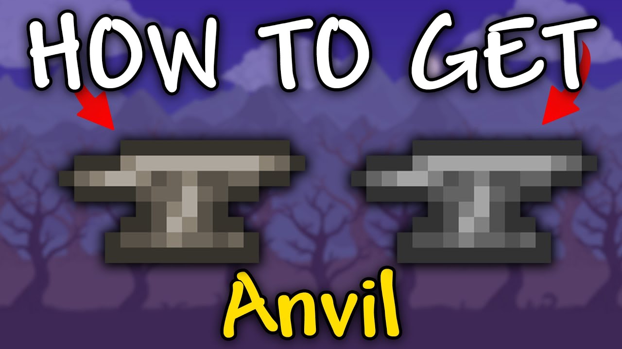 How to Get Anvil in Terraria | How to Make Anvil - YouTube