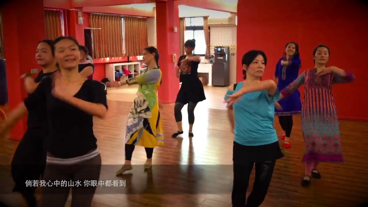 chinese dance class Taiwan台中蝶舞舞蹈中心成人中國舞「半壺紗」上課實錄 - YouTube