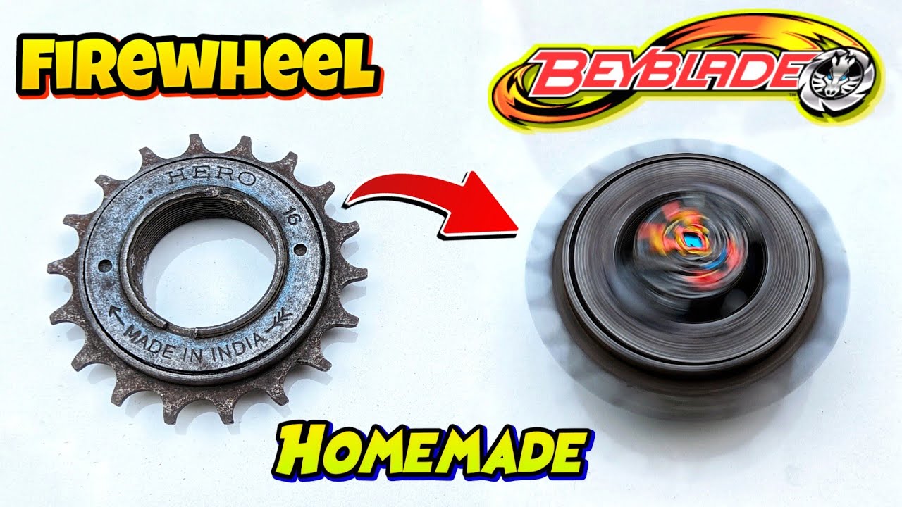 How to make Firewheel Metal Gear Beyblade 🔥| DIY Beyblade - YouTube