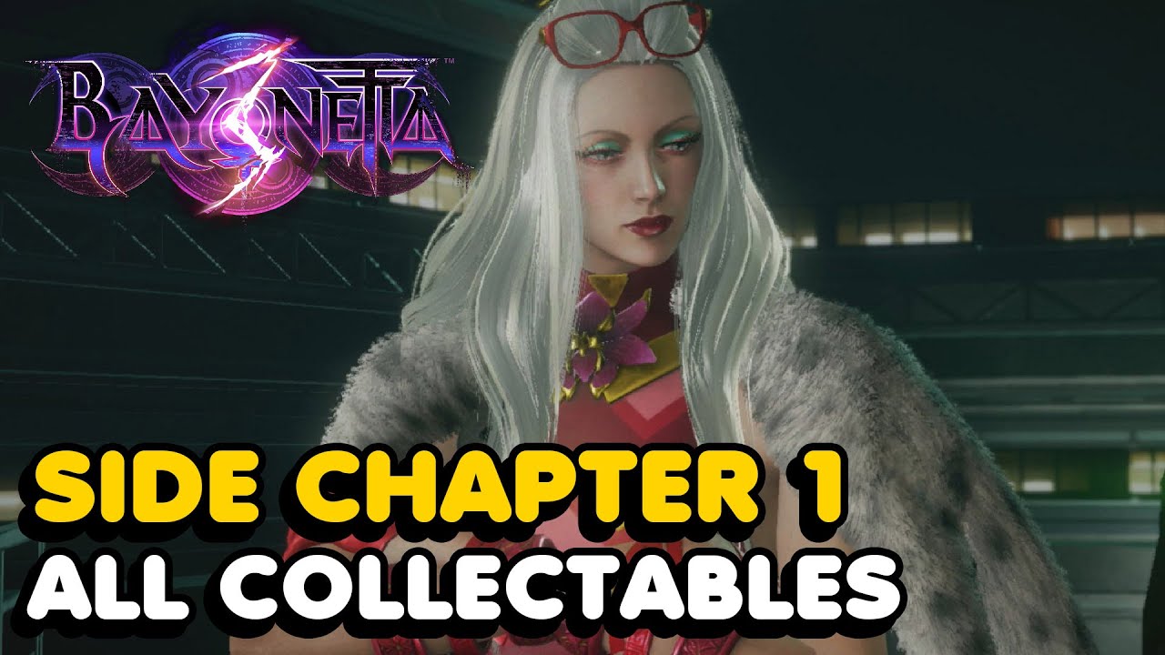 Bayonetta 3 - All SIDE CHAPTER 1 Collectables Location Guide - YouTube