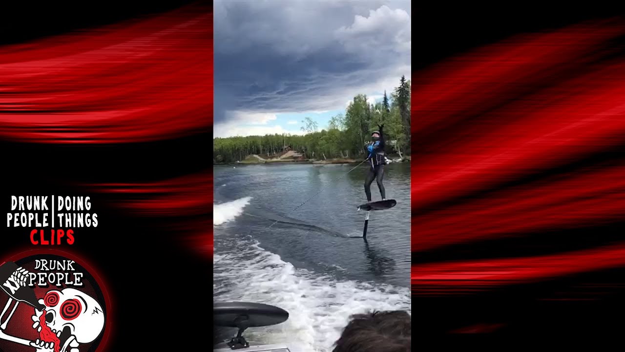 Wakeboard Beer Stunt | Drunk People Doing Things Clips - YouTube