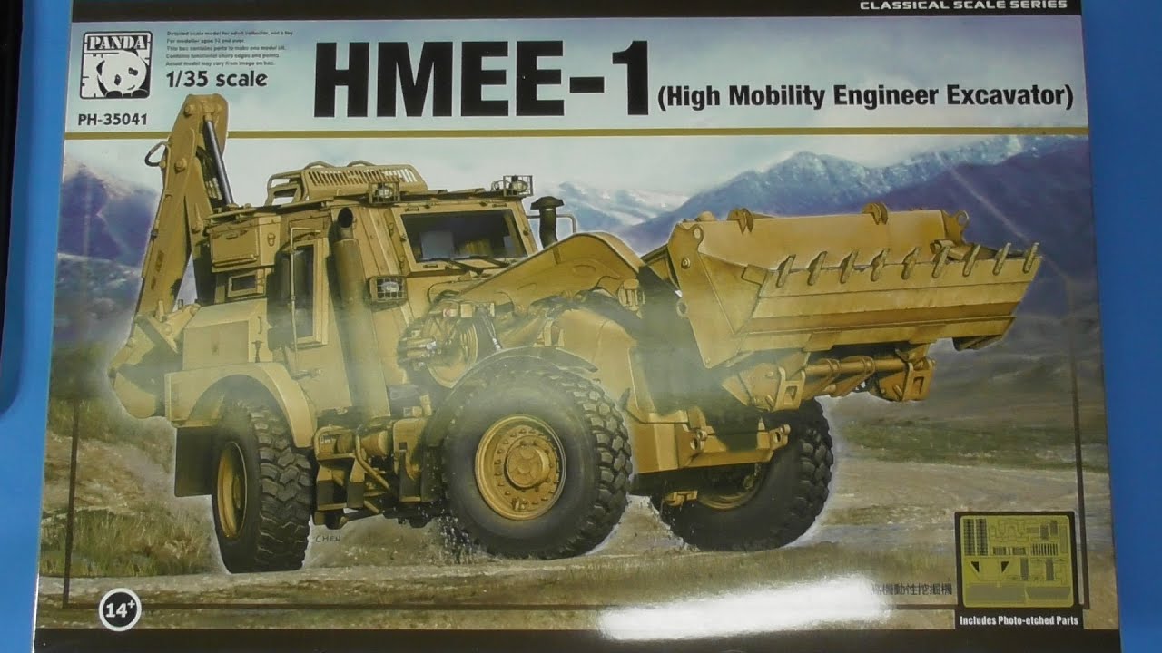 Sprue Review Panda Models 1/35 HMEE-1 High Mobility Engineer Excavator ...