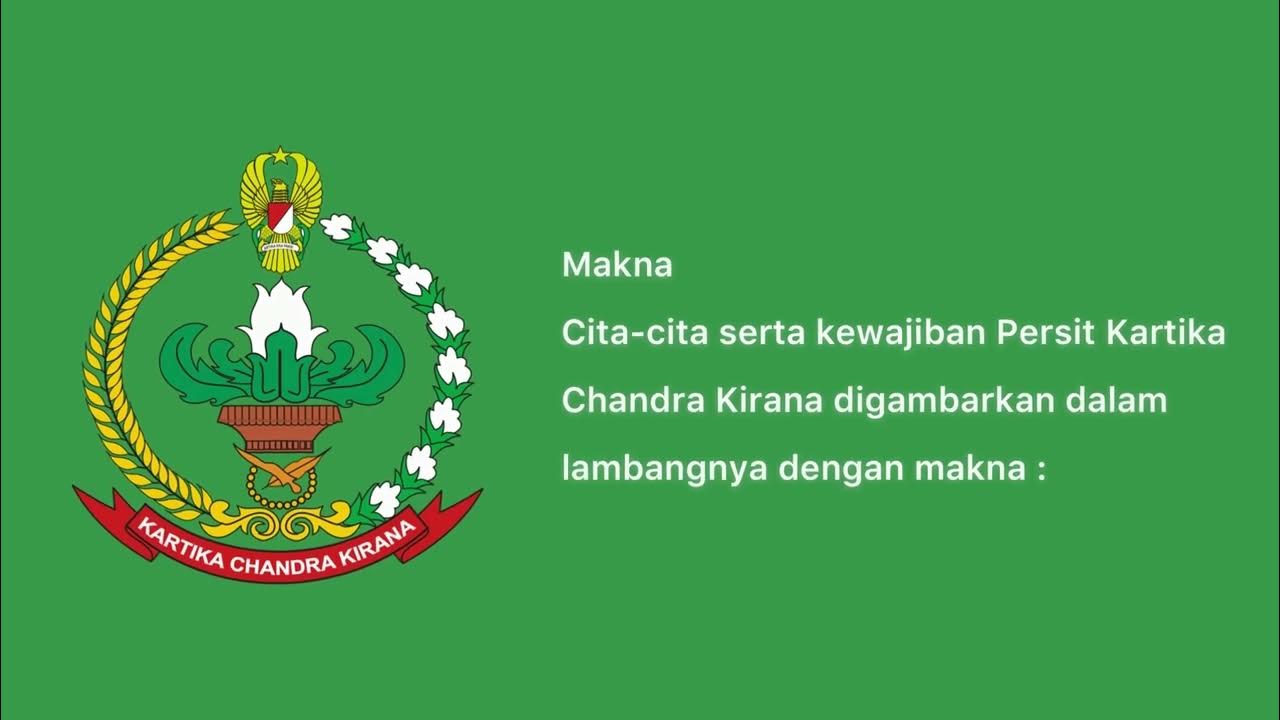Makna Lambang Persit Kartika Chandra Kirana - YouTube