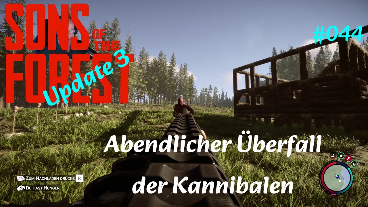 Sons Of The Forest Folge 044 Abendlicher Überfall Der Kannibalen