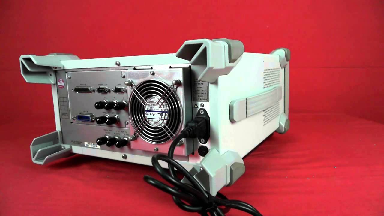 Advantest R3465 Modulation Spectrum Analyzer, 9kHz to 8GHz, For Sale ...