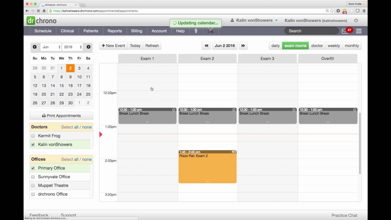 Inventory Management Tool in drchrono // Free iPad iPhone Web EHR ...