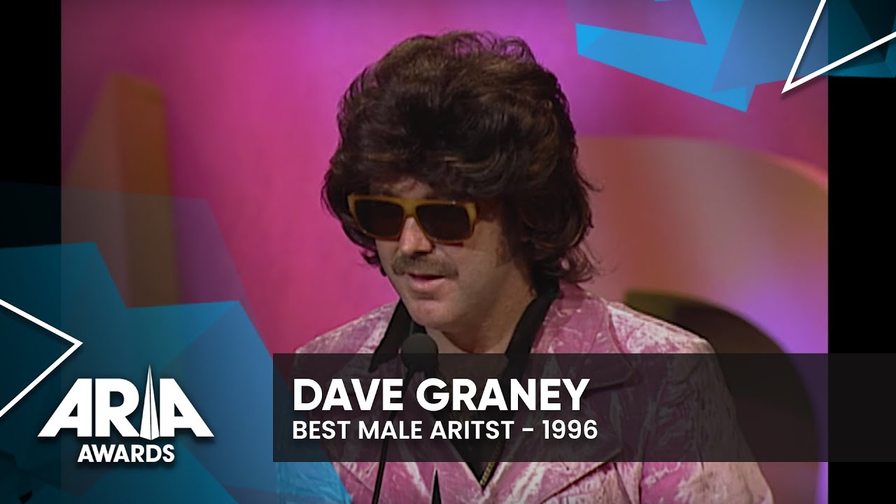 Dave Graney wins Best Male Artist | 1996 ARIA Awards - YouTube