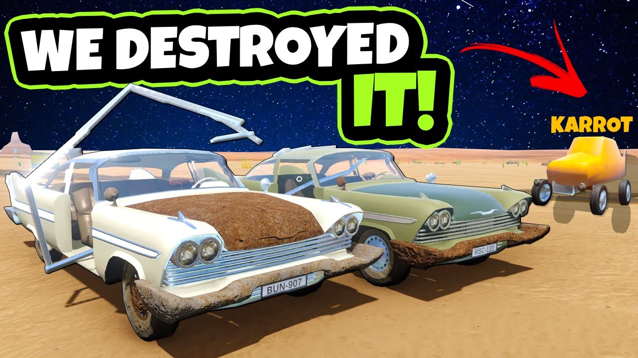 We Built the ULTIMATE Car to Destroy Karrot in The Long Drive Mods ...