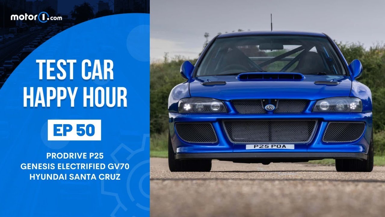 Motor1 Test Car Happy Hour #50: Prodrive P25, Genesis Electrified GV70 ...